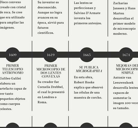 La fascinante línea del tiempo de la historia del microscopio: descubre ...