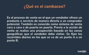 Cambaceo: significado y su impacto en el mundo de las ventas ...