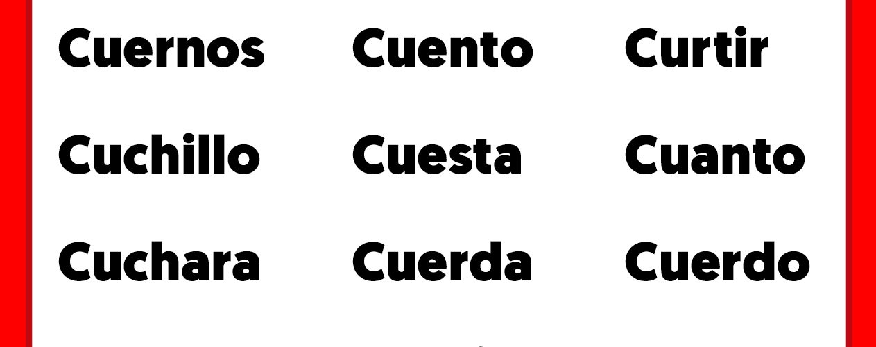 Descubre las mejores palabras con 'cu' y su significado en español ...