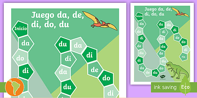 Descubre las palabras más divertidas con las silabas da, de, di, do, du ...