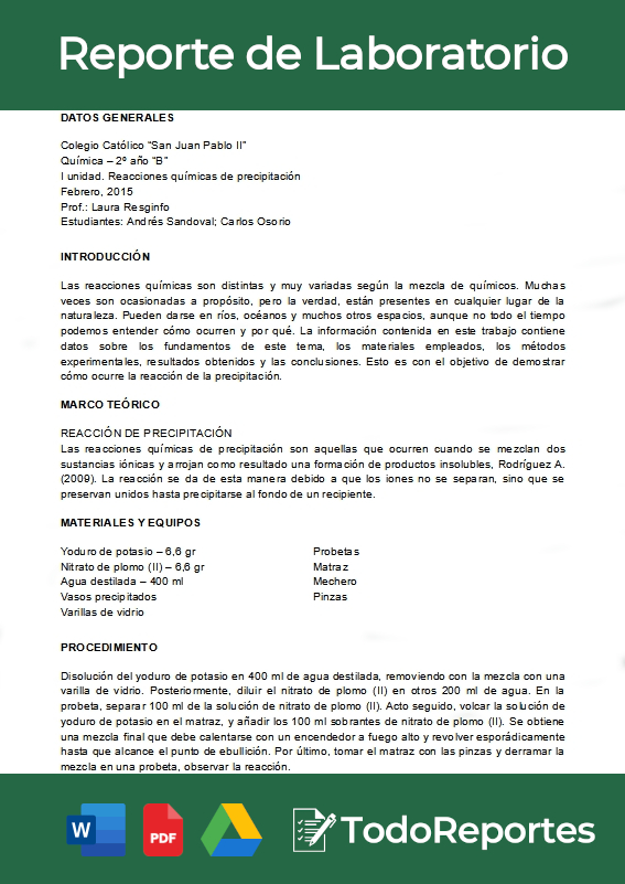 Ejemplos de Informes de Experimentos: Cómo redactar y presentar resultados de manera efectiva ...