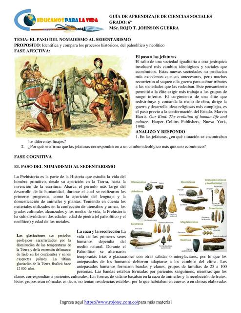 El fascinante camino del nomadismo al sedentarismo: una mirada en ...