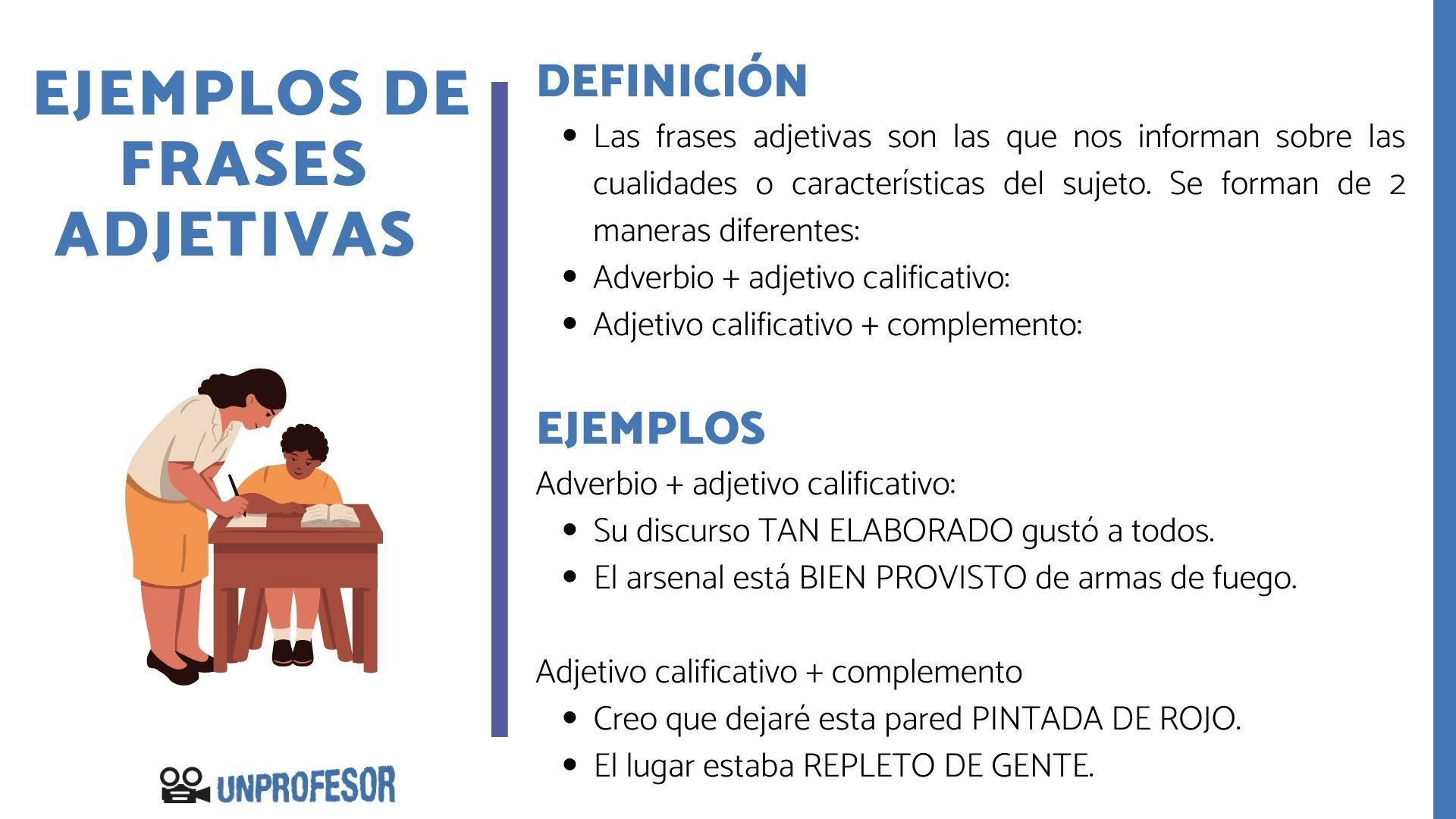 Frases adjetivas: 10 ejemplos para describir tu estilo de vida con ...