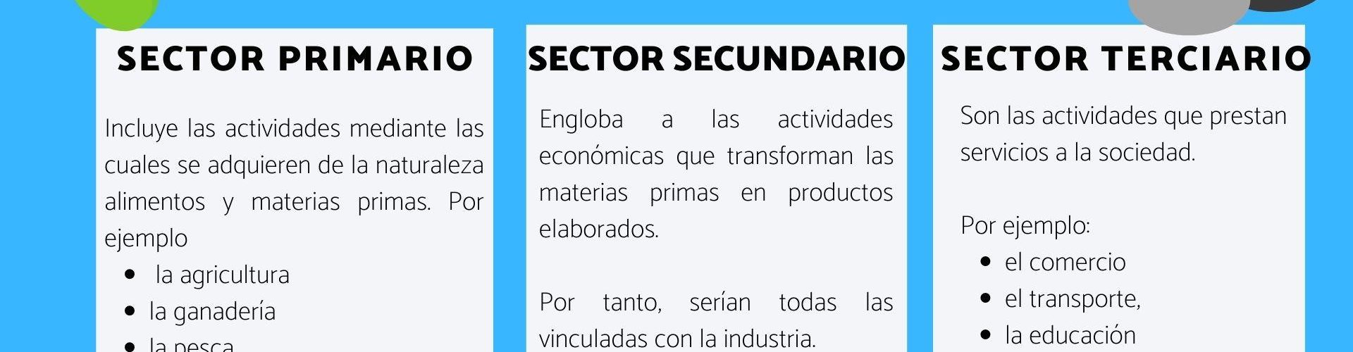 Las Actividades Primarias Secundarias Y Terciarias Un Análisis