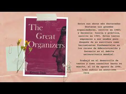 Las valiosas aportaciones de Ernest Dale a la administración: Un legado ...