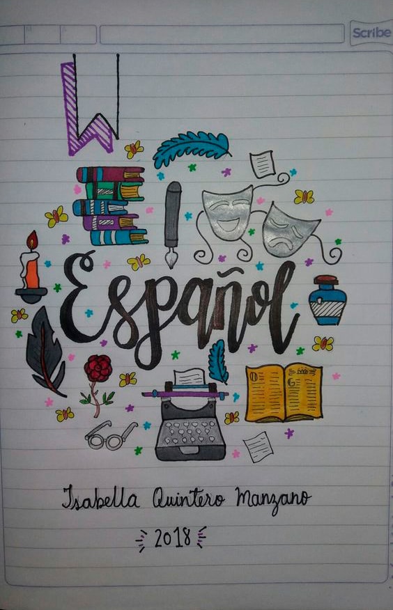 Portada de Español para Dibujar: Inspiración y Creatividad en la ...