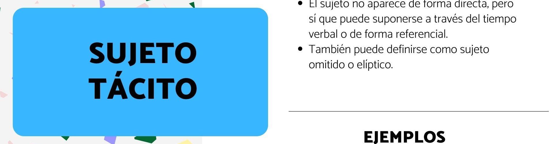 Ejemplos De Sujeto Tcito Ejemplos De Analisis Sintactico De Oraciones