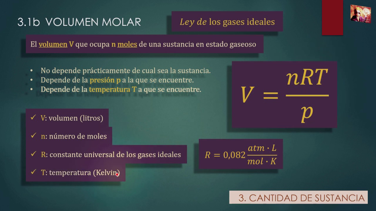 Volumen molar: ¿Qué es y cómo se calcula en Química? - TMagazine ...